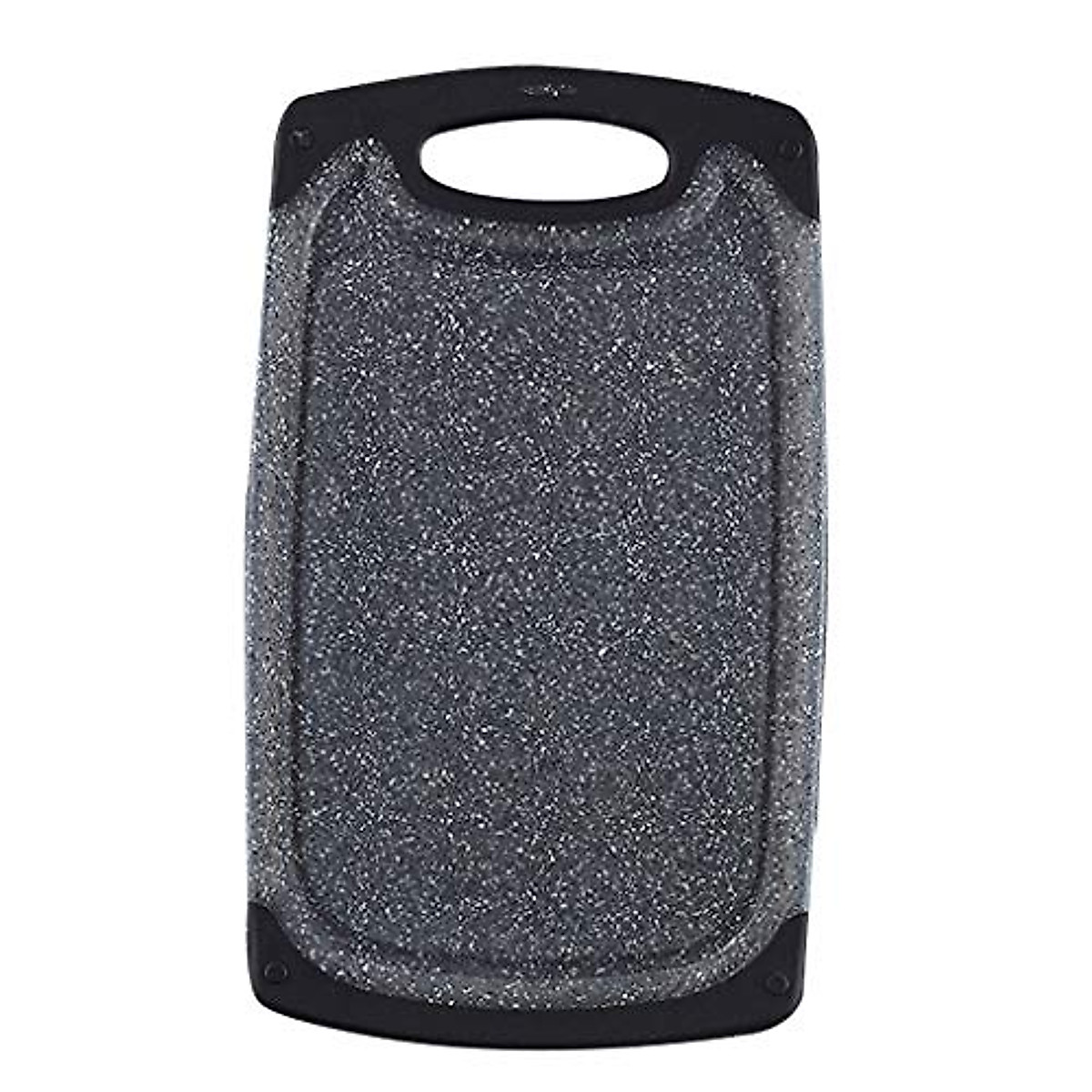 Set) Board PP Hanging Set Kitchen Non-slip(3-piece Black Grooved Cutting Patio & Garden Baby Food Cooker