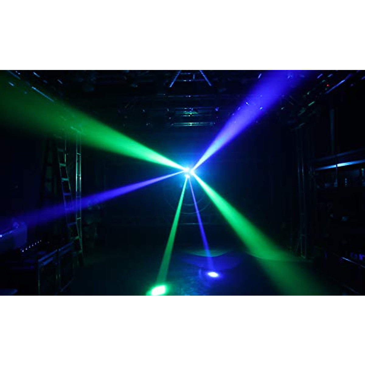 HSL Moving Head DJ Lights Beam Light RGB DJ Stage Light DMX512 Sound Activated Disco Party Pub Wedding Christmas Stage Lighting DJ Equipment