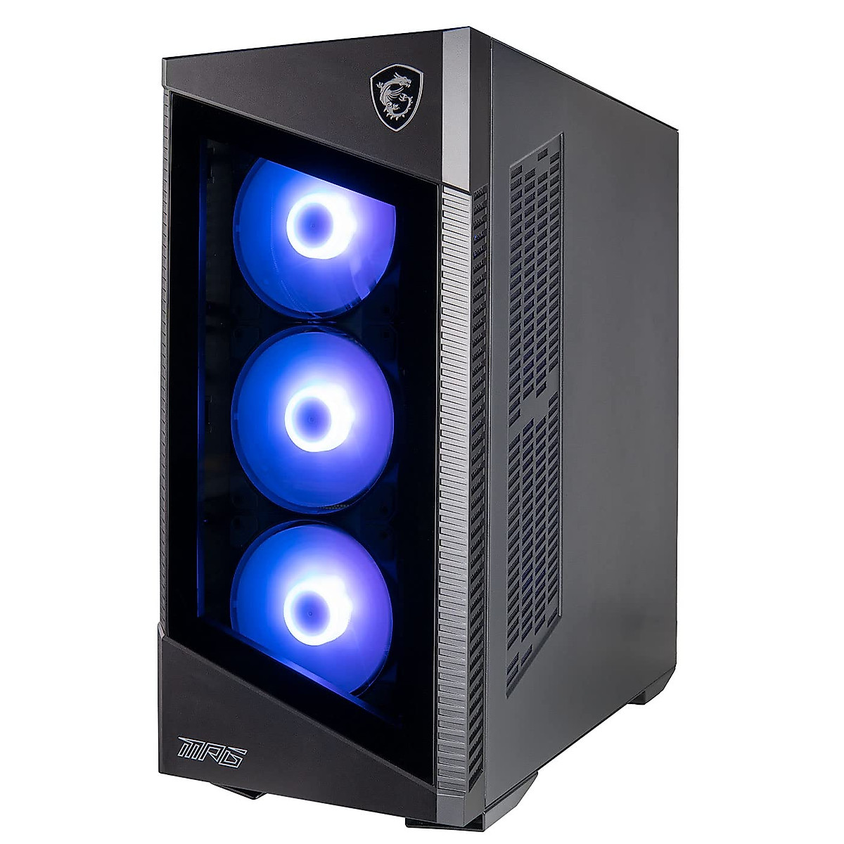 MPG Velox by MSI Gaming Desktop (NVIDIA GeForce RTX 3080 (~ 4070), Intel 8-Core i7-11700F Processor, 32GB DDR4 RAM, 512GB NVMe SSD + 3TB HDD, Windows 11 Home) Gamer PC Computer