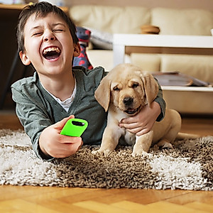 [3Pack] Roku Remote Cover Silicone Protective Sleeve Skin, Battery Cover for TCL Roku Smart TV Steaming Stick Remote, Controller Case Glow in The Dark (Green Blue Pink)