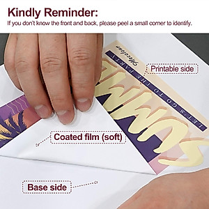 MECOLOUR Inkjet Iron On Heat Transfer Paper 20 Sheets for Dark Fabric 8.5x11”A4 for T-Shirt,Totes, Bags for Any Inkjet Printer, Long Lasting Printing Transfer Paper for Heat Press