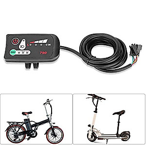VGEBY E-Bike Controller Display, Waterproof Electric Brushless Controller Display Control Panel DIY Accessory for Electric Bike Scooter (48V)