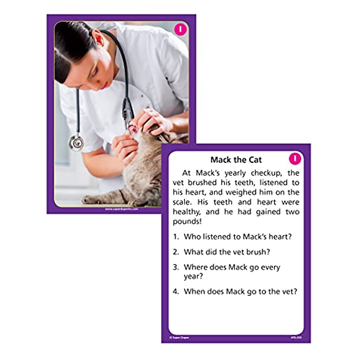 Super Duper Publications | Photo Auditory Memory for Short Stories Fun Deck Flash Cards | Educational Learning Resource for Children