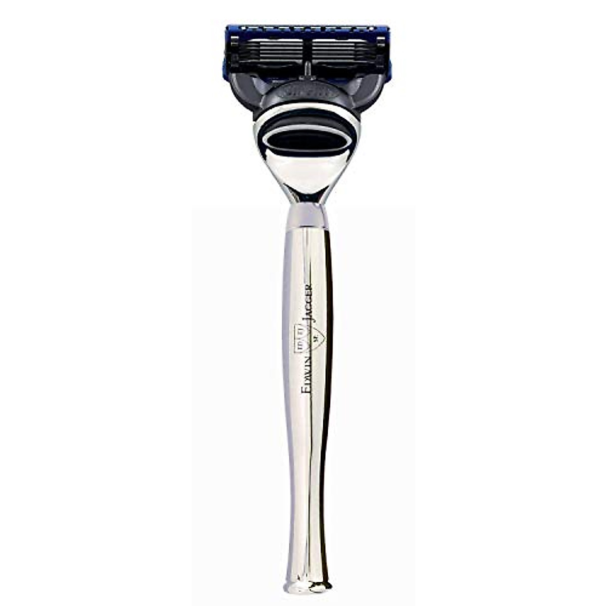 Edwin Jagger Diffusion 72 Series - Handle Compatible With A Gillette Fusion Proglide Razor, Chrome Plated