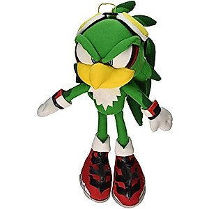 Great Eastern GE-52524 Sonic The Hedgehog Jet The Hawk 12" Plush Doll