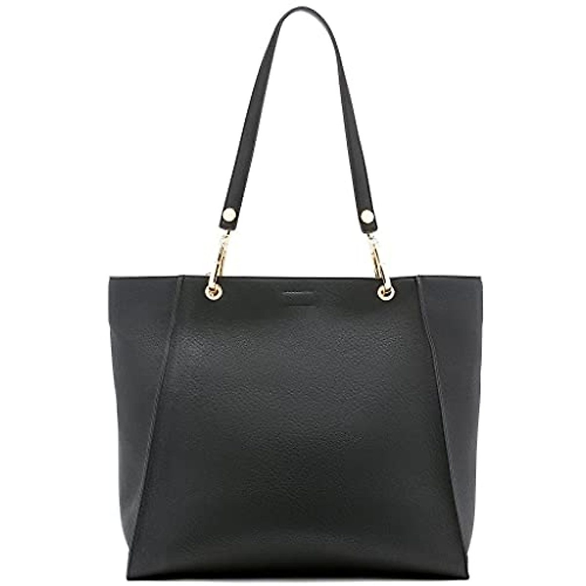 Calvin Klein Reyna North/South Tote, Black/Gold