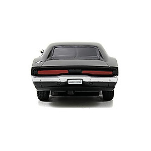 Jada Toys - Fast and Furious 7.5 Inch Remote Control 1970 Dodge Charger , Black
