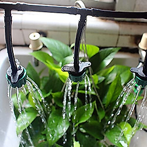 Koleso 10pcs Adjustable Dripper Set Home DIY Gardening Irrigation Garden System Garden Cooling Equipment Watering Kits