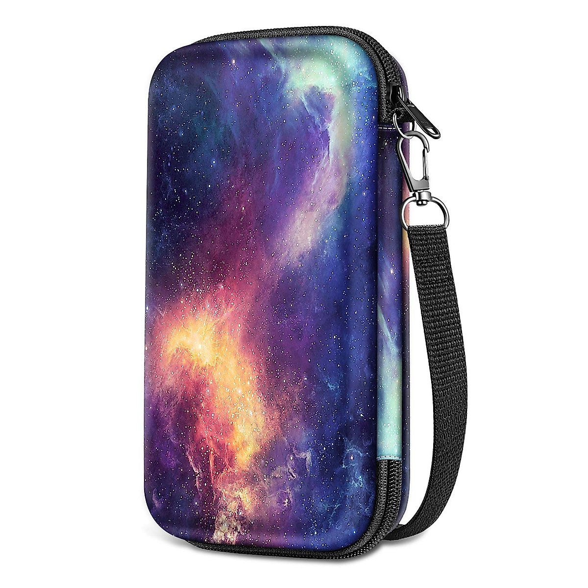 Graphing Calculator Carrying Case for TI-84 Plus CE, Fintie Hard EVA Shockproof Protective Box for TI-84 Plus/TI-83 Plus CE/Casio fx-9750GII (Galaxy)
