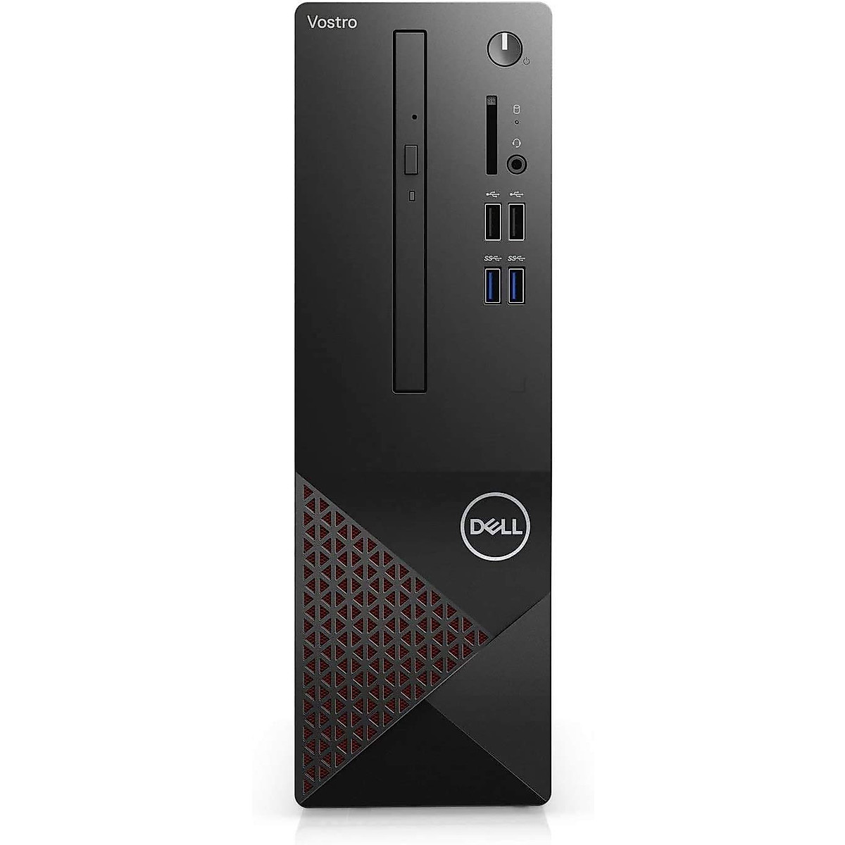 Dell Vostro 3000 Small Form Factor Business Desktop, Intel Quad-Core i3-10100 (up to 4.3 GHz), 16GB Memory, 1TB SSD, DVD-RW, WiFi, HDMI, VGA, Win10 Pro, Black