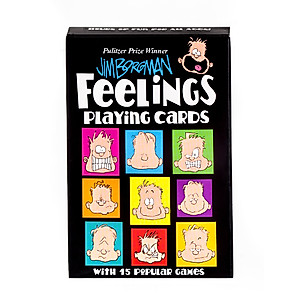 Feelings Playing Cards by Jim Borgman Pulitzer Prize Winner