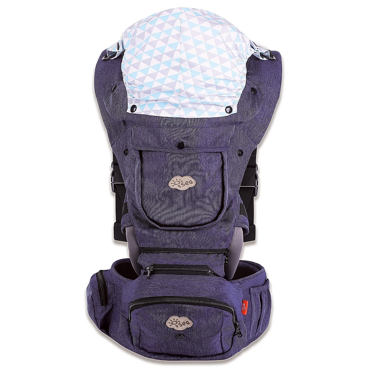 ISEE Ergonomic Baby Carrier, Comfortable Hip Seat and Design for Happy Babies and Parents