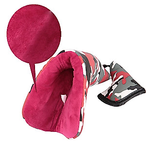 Golf Builder Red Camouflage Golf Club Blade Putter Head Cover Camou Putter Cover