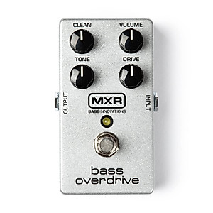 Briskdrop MXR M89 Bass Overdrive with 2 Patch Cables, 9V Power Supply and Dunlop PVP117 Pick Pack