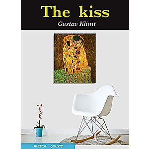 Eliteart-The Kiss by Gustav Klimt Giclee Art Canvas Prints