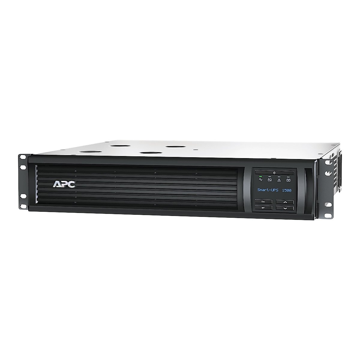 APC 1500VA Smart UPS with SmartConnect, SMT1500RM2UCNC Rack Mount UPS Battery Backup, Sinewave, AVR, Network Management Card, 120V, Line Interactive Uninterruptible Power Supply