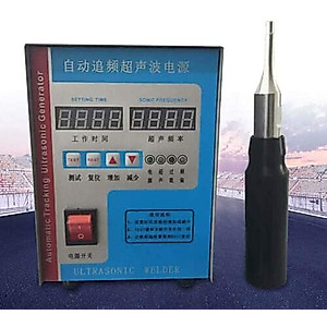 YIYIBYUS Ultrasonic Plastic Spot Welder,110V 28kHz High Frequency Portable Ultrasonic Plastic Welder Plastic Spot Welder