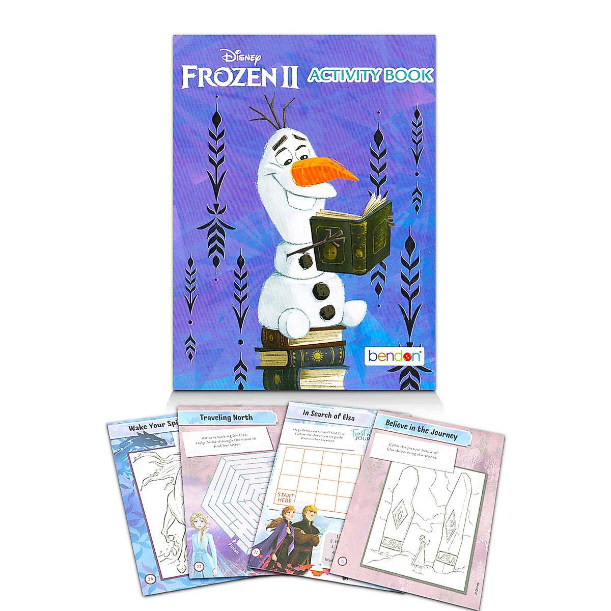 Girl Disney Frozen Craft Set for Kids - Ultimate Frozen Craft Bundle with Activity Book, Coloring Pad, Stickers, and More (Frozen Art Activity Set)