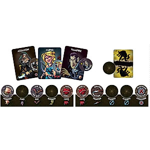 One Night Ultimate Vampire – Scary Fun Party Game for Kids & Families, Fast-Paced Gameplay, Engaging Social Deduction, Hidden Roles & Bluffing