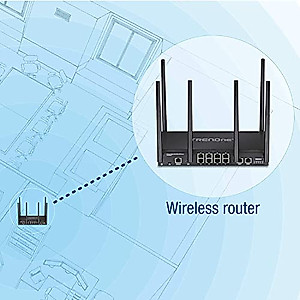 TRENDnet AC3000 Tri-Band Wireless Gigabit Dual-WAN VPN SMB Router, MU-MIMO, Wave 2,Internet Router, Whole Office-Home Wifi, Pre-Encrypted Wireless, QoS,Inter-VLAN Routing, Black, TEW-829DRU