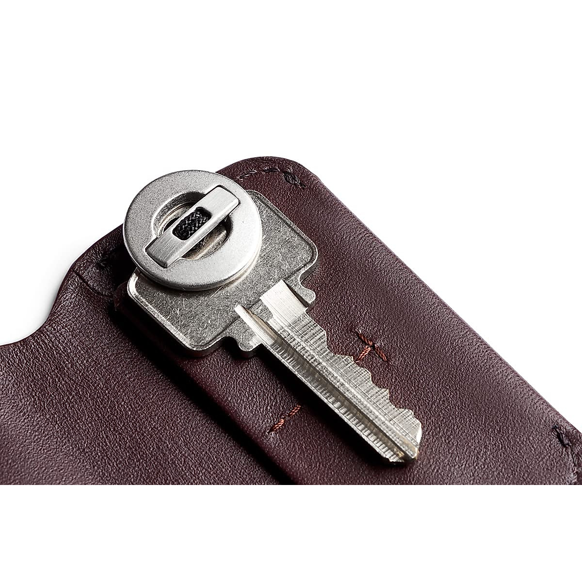 Bellroy Leather Key Cover (Max. 4 keys) - Deep Plum
