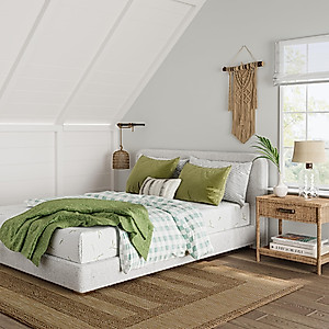 Onmertru 6 Inch Twin Size Green Tea Memory Foam Mattress, Fiberglass-Free Medium Firm Mattress in a Box, Pressure Relief, CertiPUR-US