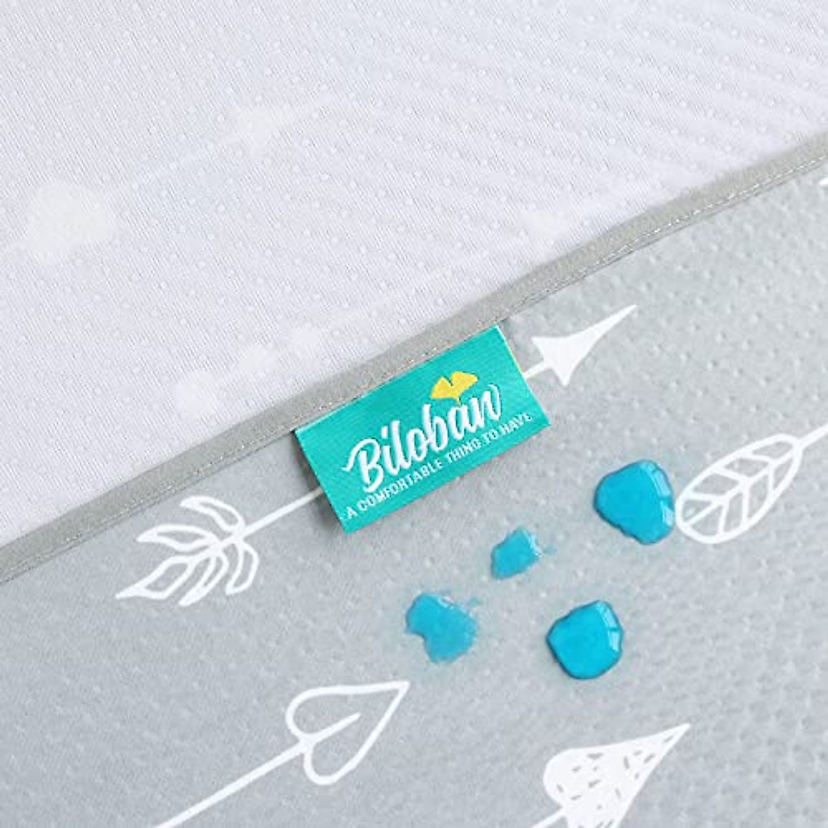 Splat Mat 2 Pack for Under High Chair & Arts & Crafts & Eating Mess, Waterproof Baby Playtime Anti-Slip High Chair Mat for Floor or Table, Reusable & Portable Splash Mat for Under High Chair, 42” ×46”