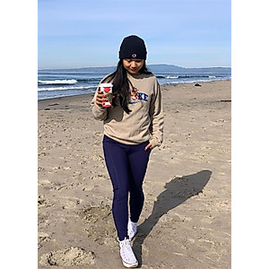 BALEAF Women's Fleece Lined Water Resistant Legging High Waisted Thermal Winter Hiking Running Pants Pockets Black Small