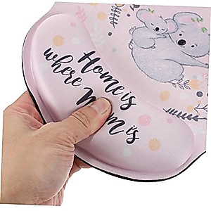 Pad with Wrist Rest 1pc Silicone Wrist Pad Wrist Rest Pad Gaming Mat Computer Mouse Pad Gel Mouse Pad Wrist Mouse Pad Mouse Base Wrist Rest Mouse Pad Koala Pattern Mouse Pad