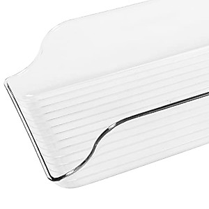 Set of 2 Can Drink Holder for Fridge Bin Organizer & Storage Can Dispenser for Refrigerator, Freezer, Countertop, Cabinets & Pantry