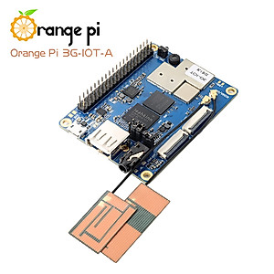 Orange Pi 3G-IOT-A 256MB Dual Core Open Source Single Board Computer, Mini PC Microcontroller Run Android 4.4 Image (Pi 3G-IOT-A 256MB)