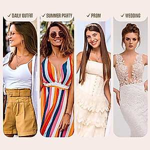 Albrta Sticky Bra, 2 Pairs Adhesive Bra, 2023 Upgrade Sticky Bras for Women Push Up, Invisible Sticky Boobs, Backless Strapless Bras for Women with Nipple Covers C