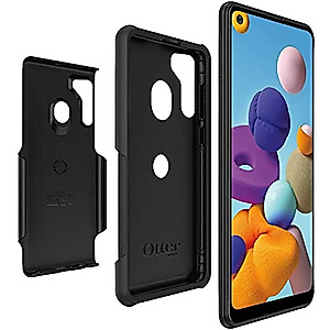 OtterBox Commuter Series Case for Samsung Galaxy A21 (ONLY) Non-Retail Packaging - Black