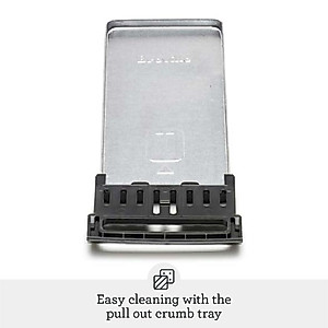 Breville BTA820XL Die-Cast 2-Slice Smart Toaster, Brushed Stainless Steel