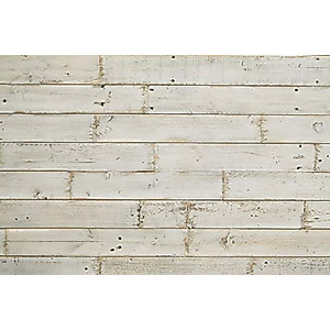 Signature Design by Ashley Fregine Farmhouse Rectangular Lift Top Coffee Table with Floor Shelf, Whitewash with Weathered Finish