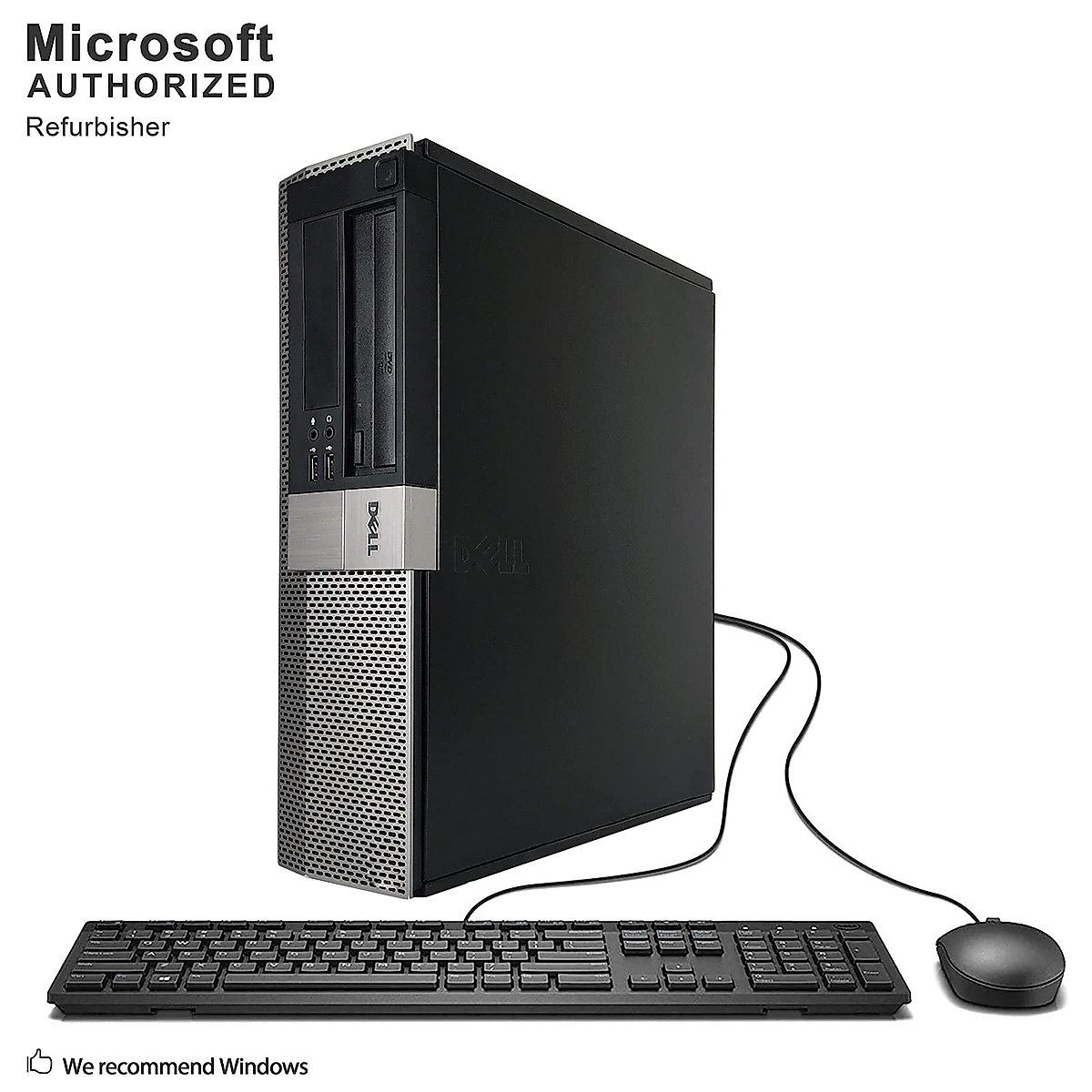 Dell Optiplex 980 Desktop / SFF High Performance Computer PC, Intel Core i5-650 Processor 3.2GHz, 8GB DDR3 Memory, 500GB HDD, Windows 10 Professional (Renewed) (500GB HDD DVW)
