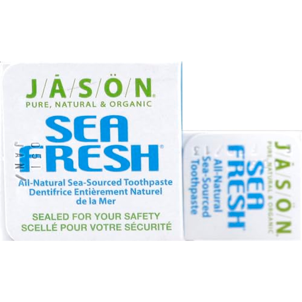 Jason Sea Fresh Strengthening Fluoride-Free Toothpaste, Deep Sea Spearmint, 6 Oz