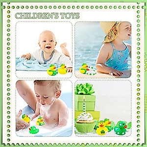 20 PCS St. Patrick's Day Rubber Ducks Assortment 5 Styles Shamrock Ducks,2 Inch Rubber Ducks for Kids,St. Patrick's Day Rubber Ducks in Bulk
