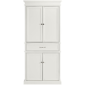 Crosley Furniture Parsons Pantry Cabinet, White