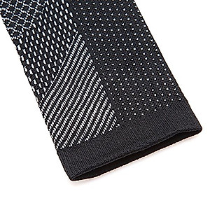 Plantar Fasciitis Compression Sock Sleeves - Helps Circulation - Heel, Ankle, Achilles Support Prevents Injury - All Day/Night Comfort (Black/White, S/M(3pairs)(U.S. Men 5-9.5 | Women: 6-9.5))