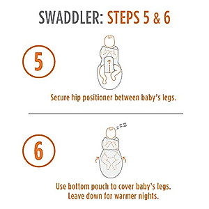 Ergobaby Swaddle Wrap, Original Swaddler, Elephant