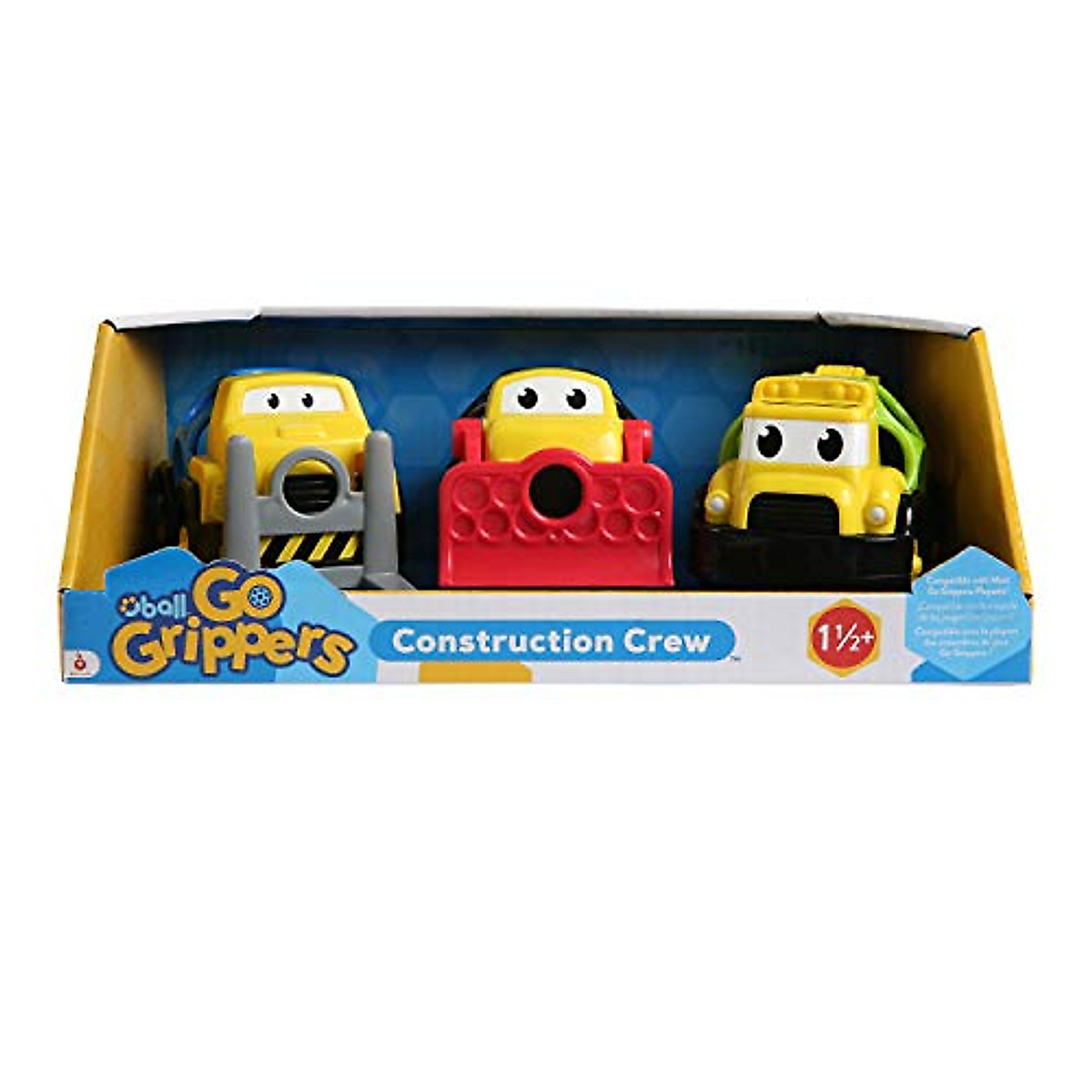O Ball Go Grippers Construction Crew 3-Pack
