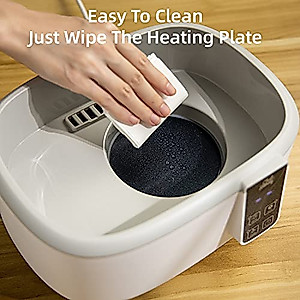 Bottle Sterilizer and Dryer, Fast Electric Steam Sterilizer and Dryer for Baby Bottles Pacifier Breast Pump, Dries Faster Large Capacity Holds 6 Bottles, LED Display Auto-Off Baby Bottle Washer