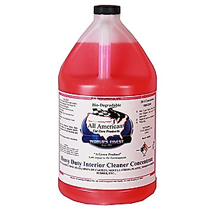 All American Car Care Products Heavy Duty Interior Cleaner Concentrate (1 Gallon)