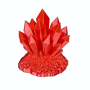 CC3D Silk Red PLA Filament 1.75 mm 1KG 3D Printer Filament Spool FDM 3D Printing Material Shiny Finish Silky PLA Glossy Metal Filament Metallic Red PLA