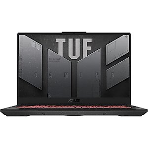 ASUS 2023 TUF FA707NU 17.3” 144Hz FHD IPS Gaming Laptop AMD 8-Core Ryzen 7 7735HS 64GB DDR5 4TB NVMe SSD NVIDIA GeForce RTX 4050 6GB GDDR6 WiFi AX RJ45 USB4 w/DP RGB KB Windows 11 Pro w/RE USB