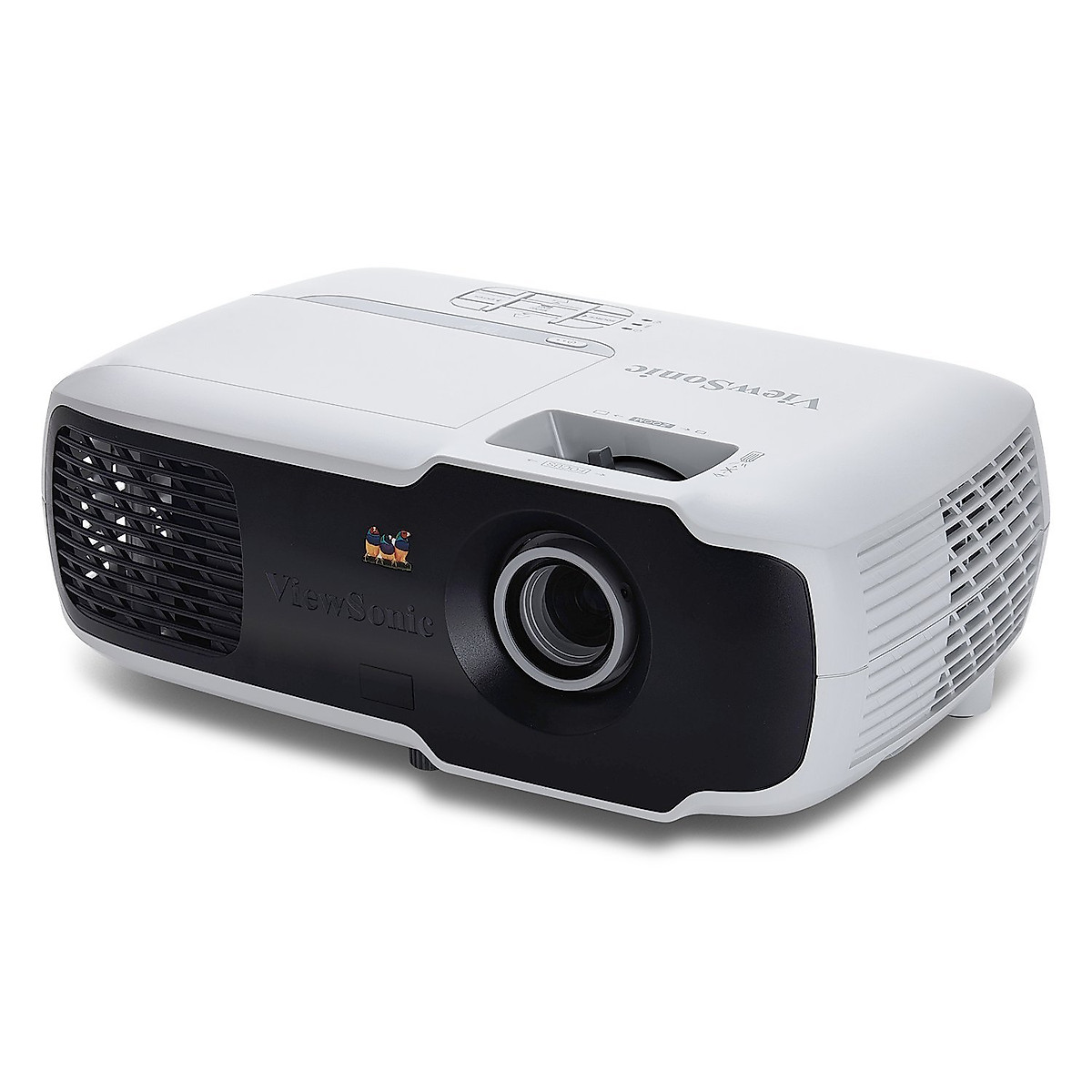 ViewSonic PA502S 3500 Lumens High Brightness SVGA Projector for Home and Office with HDMI and Optical Zoom,Black/white