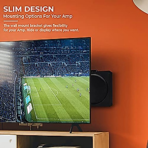 HumanCentric Wall Mount Compatible with Sonos Amp | Mounting Bracket for Sonos Wireless Amplifier | Mount Sonos Amp in Any Direction