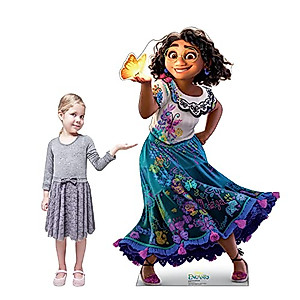 Advanced Graphics Mirabel with Butterfly Life Size Cardboard Cutout Standup - Disney's Encanto (2021 Film)