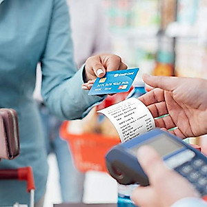 RyhamPaper 50 Rolls Thermal Receipt Paper, Thermal Paper 2 1/4" x 50' Pos Receipt Paper, Cash Register Rolls